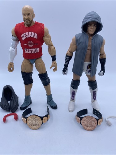 WWE Mattel Elite - Tyson Kidd & Cesaro - Elite Series 40 & 47 W/Belts | eBay