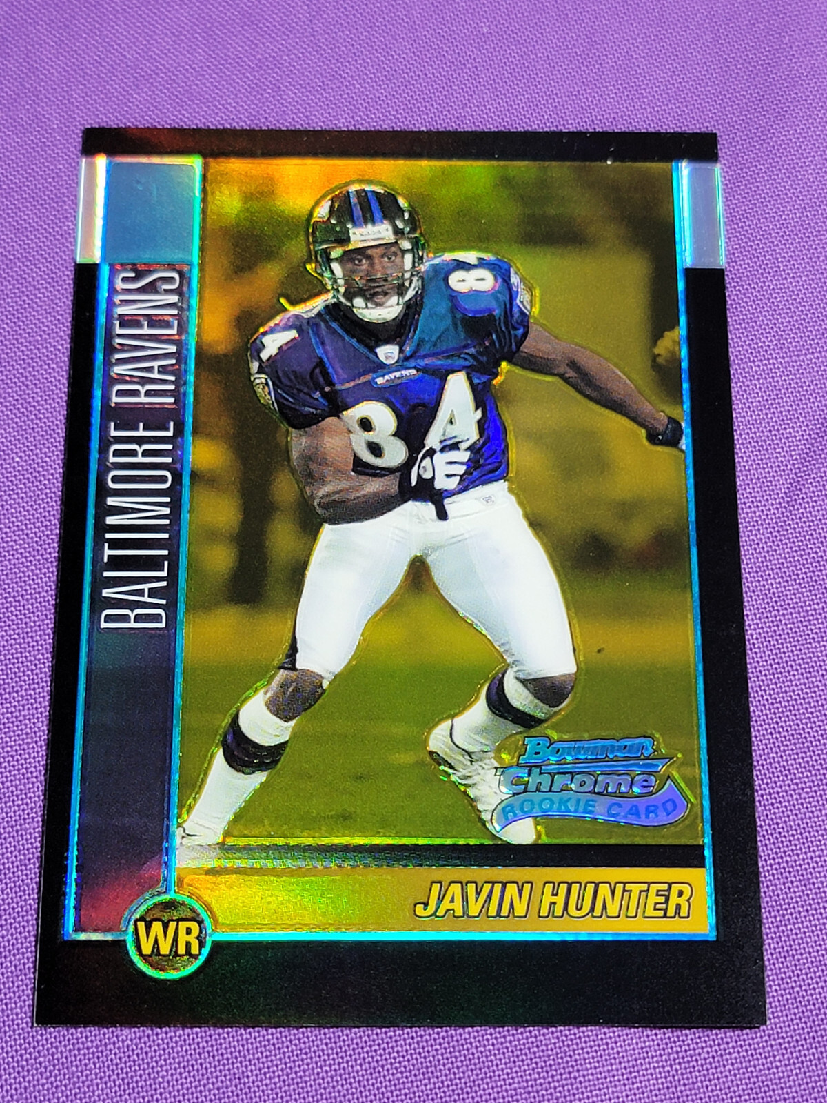 2002 Bowman Chrome - Gold Refractor #146 Javin Hunter /50 (RC) for sale ...
