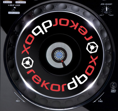PIONEER REKORDBOX CDJ JOG / SLIPMAT GRAPHICS / STICKERS 2000 1000 900 ...