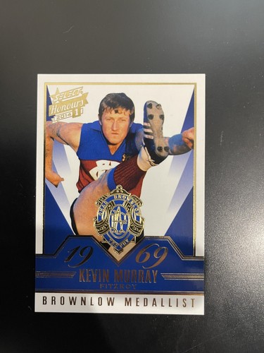 AFL Select 2014 Honours 1 Kevin Murray BG25 Brownlow Gallery Card 1969 ...