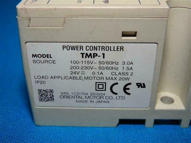 Oriental Motor Tmp-1 Power Controller for Torque Motors 20w Max. 24vdc ...