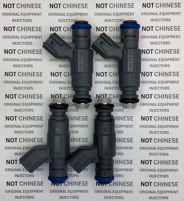 4 NEW Bosch OEM Fuel Injectors 2001-04 Ford Focus 2.0L 0280156046 ...