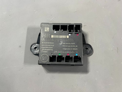 08-14 Mercedes W204 C350 C300 C250 Rear Right Door Control Module Oem ...