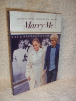 Marry Me (DVD, 2022) Owen Wilson Jennifer Lopez Maluma romantic comedy ...