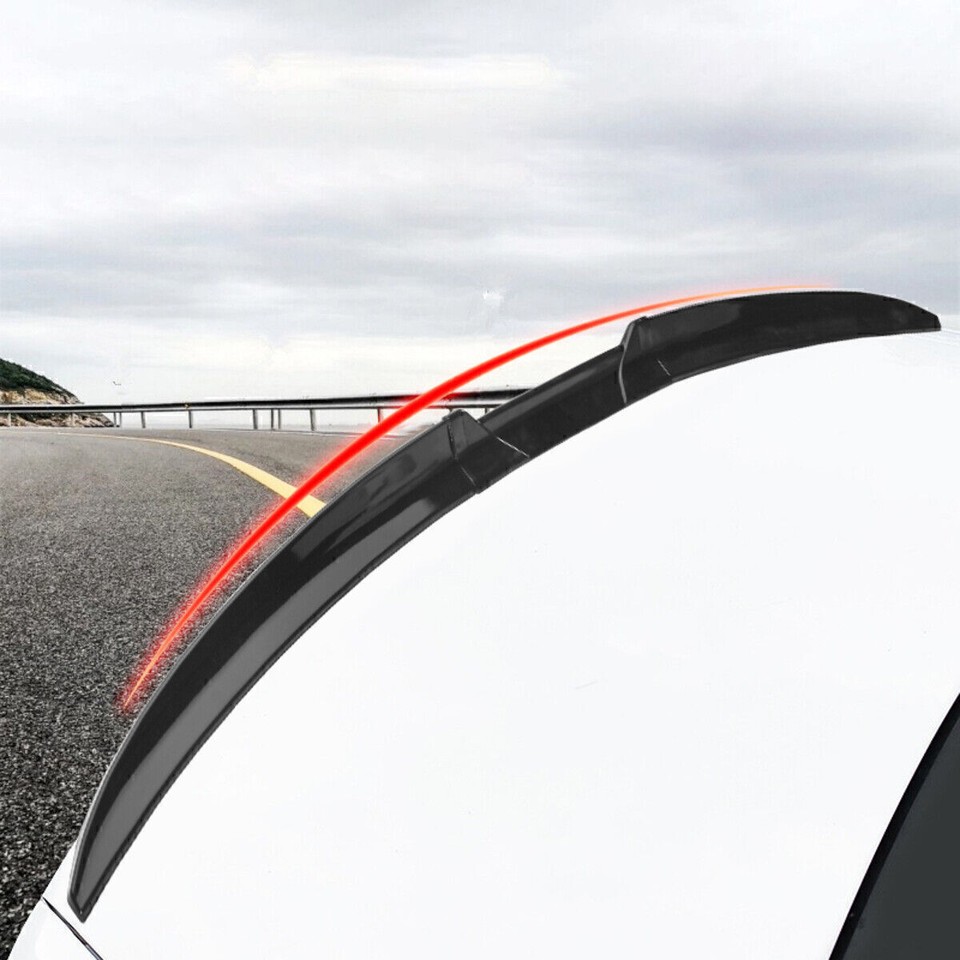 For Ford Fusion Mondeo 2013-2020 Glossy Black Rear Trunk Spoiler Wing ...