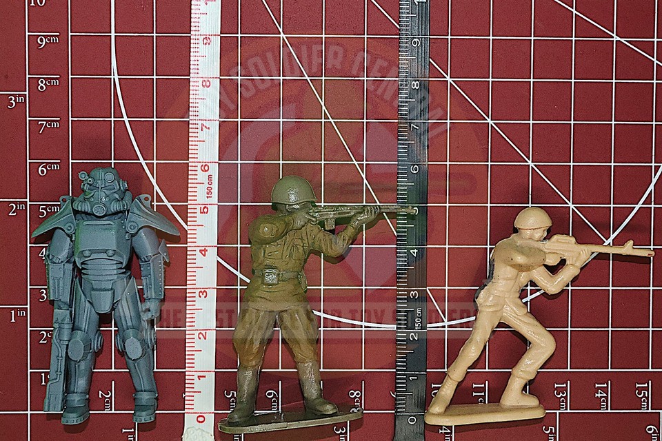 Fallout Toy Soldiers - Power Armor Brotherhood of Steel Miniatures ...