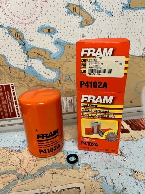 Fram P4102 - Fuel filter cross reference