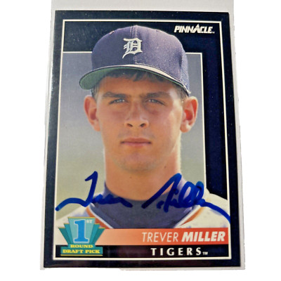 1992 Pinnacle Baseball #579 Trever Miller Signed Autograph (No COA) | eBay