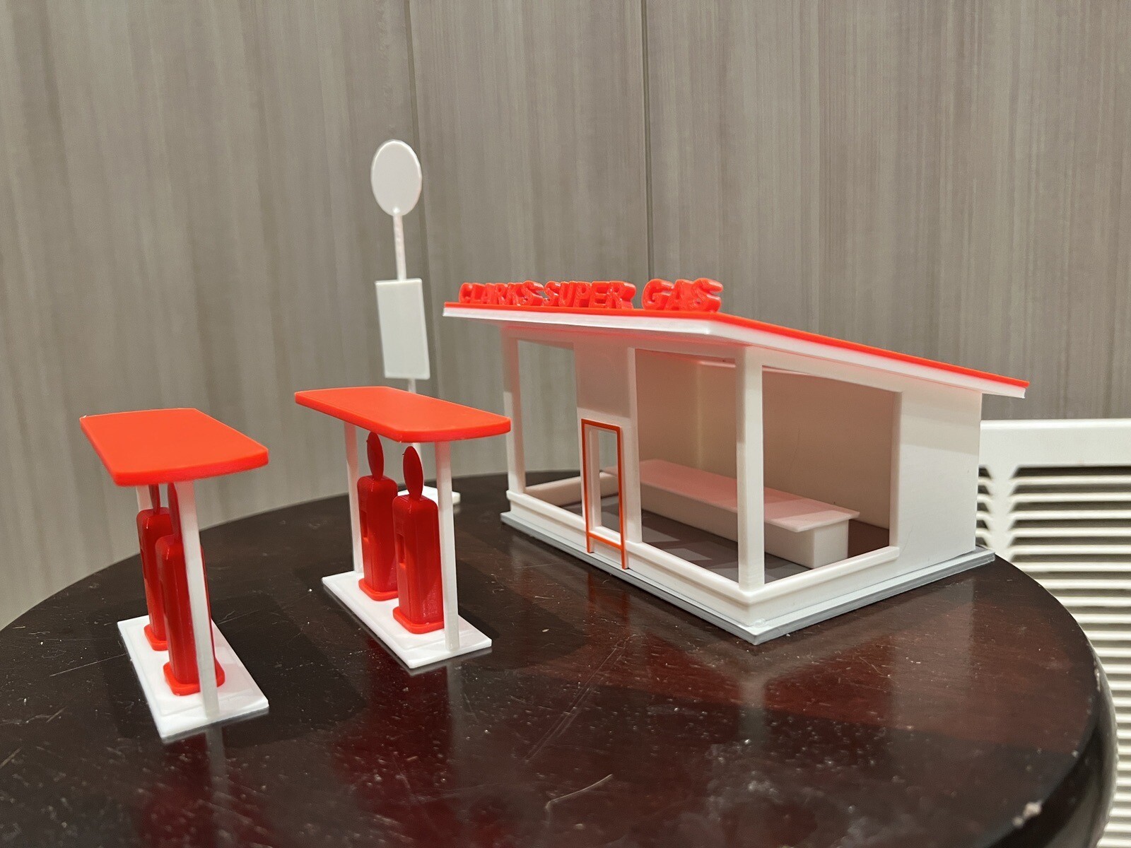 O Scale "Clark's Super Gas" Station 3D Printed Kit | eBay