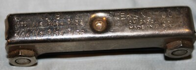 VINTAGE EKLIND TOOLS CHICAGO IL USA No 81 ALLEN KEY HEX WRENCH TOOL 8PC ...