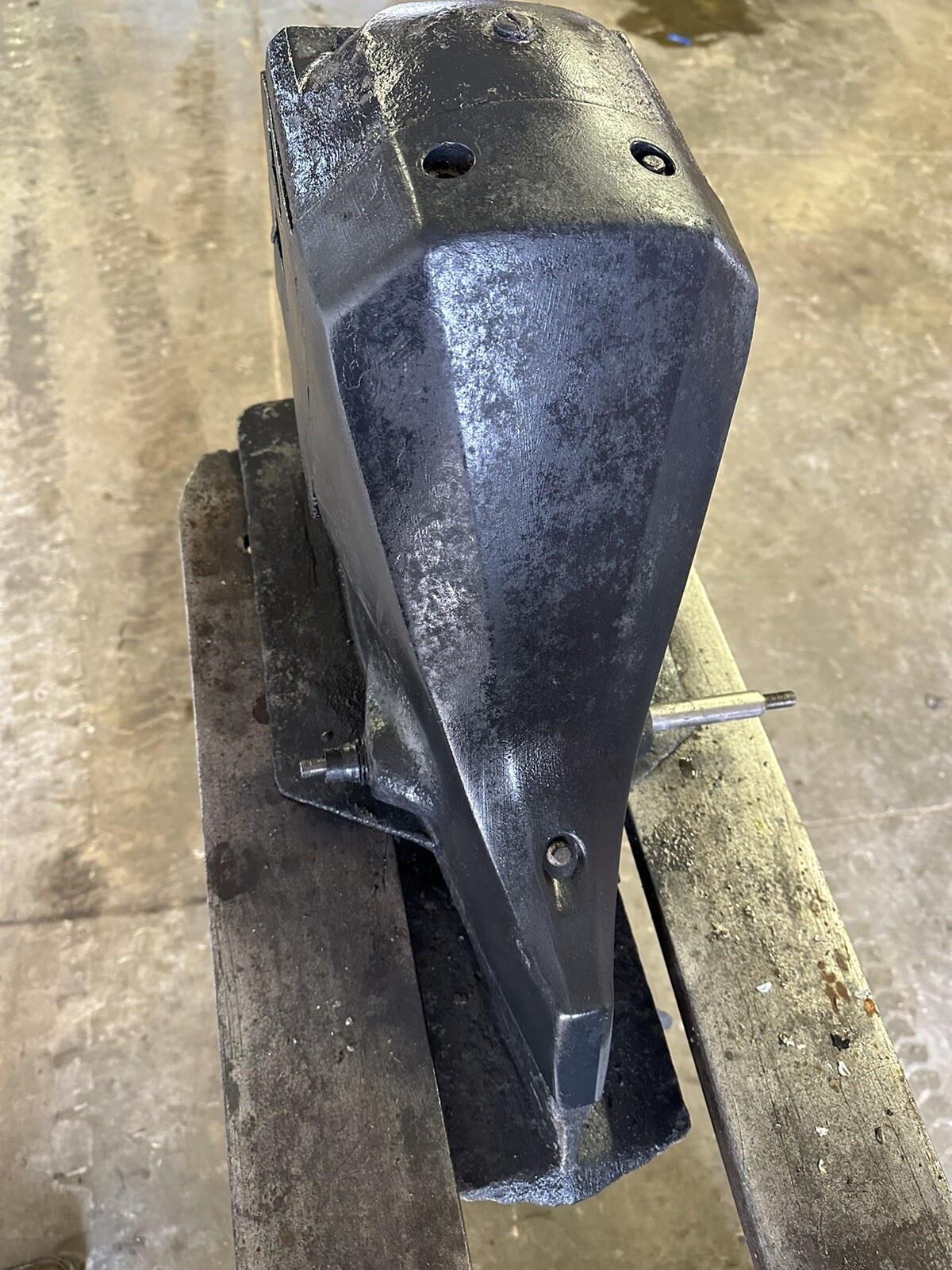 92 OMC King Cobra outdrive Reverse Rotation 98hrs out drive 986043 ...