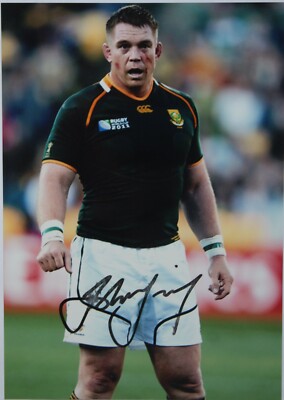 rugby autograph JOHN SMITH south africa photo15X21 signed springbok | eBay