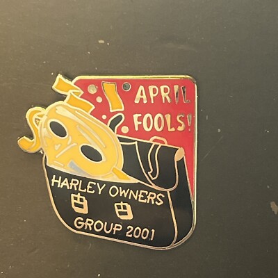 HARLEY DAVIDSON 2001 APRIL FOOLS PIN | eBay
