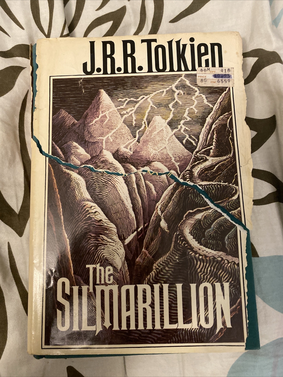 The Silmarillion By J.R.R Tolkien 1st Printing 1st Edition 1977 ...