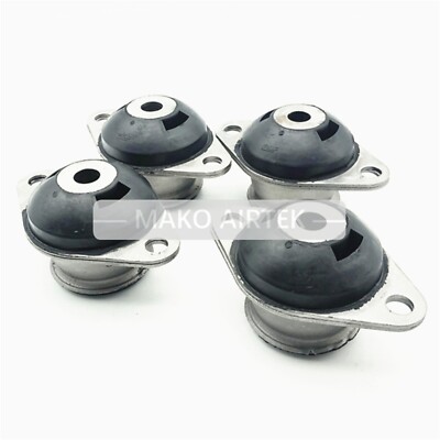 4PCS Engine Mount Cushion Bumper Fits DOOSAN DAEWOO Excavator SL75-V | eBay