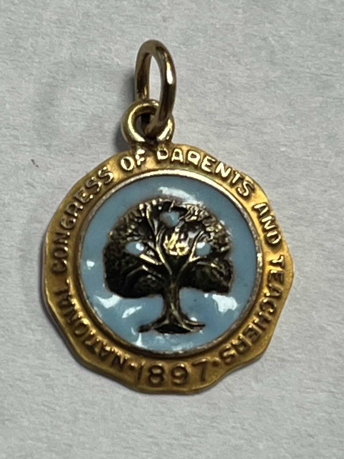 10K Gold Enamel National Congress of Parents Teachers… - Gem
