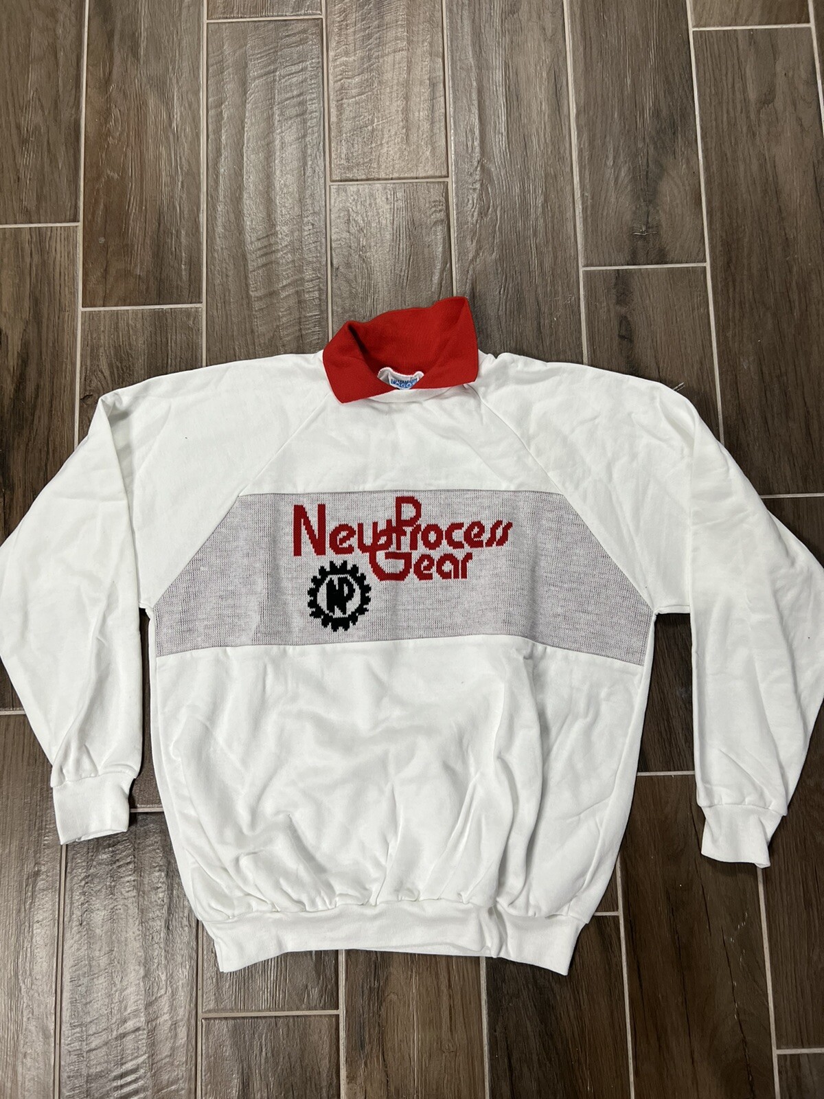 Vintage International Logos New Process Gear Sweater … - Gem