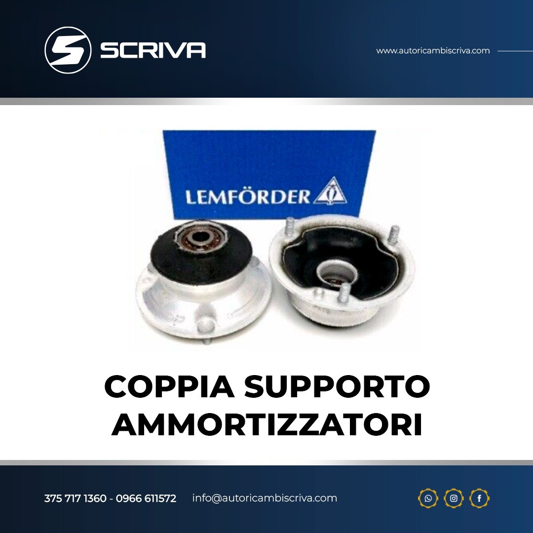 BMW Serie 1 E81 E87 Coppia Supporto Ammortizzatori per 31336769582 ...