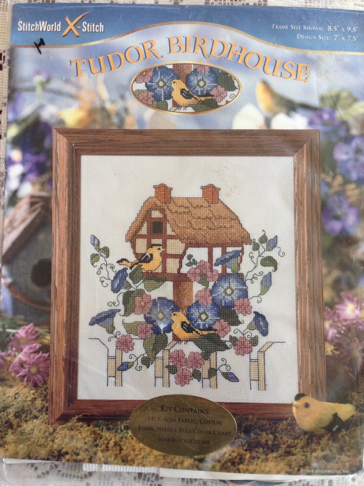 Tudor Birdhouse counted cross stitch kit StitchWorld X Stitch sealed | eBay