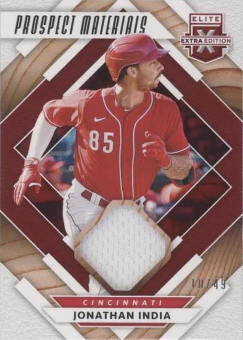2020 Panini Elite Extra Edition - Prospect Materials Jonathan India #PM ...