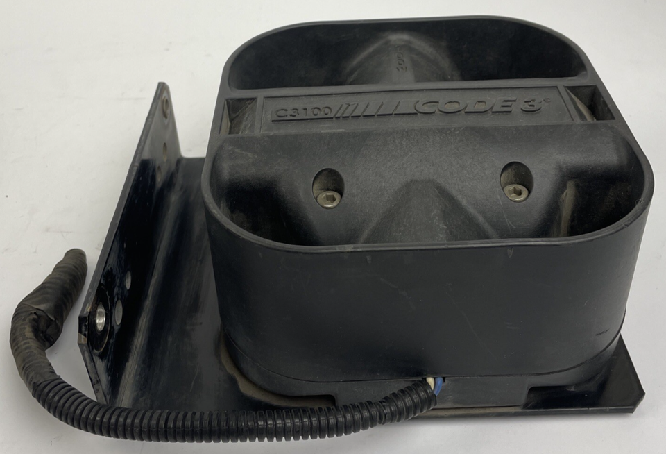 Code 3 PSE C3100 100W Policer Fire Ambulance Siren Speaker With Bracket ...