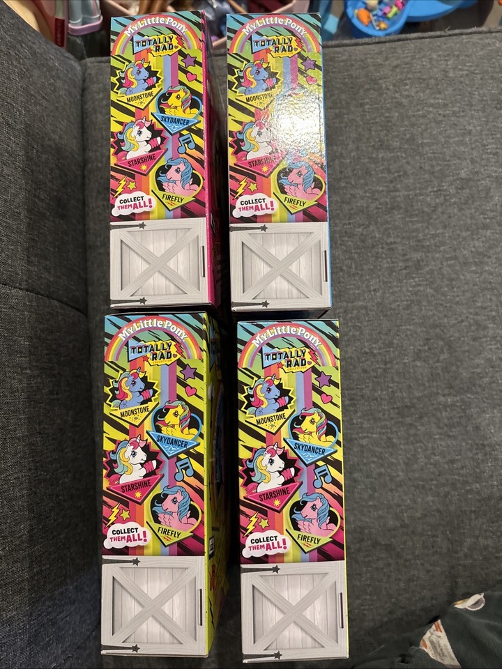 My Little Pony Totally Rad Basic Fun STARSHINE SKYDANCER MOONSTONE Set of 4 MLP | eBay