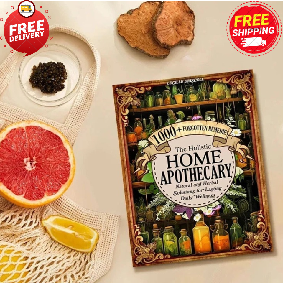 The Holistic Home Apothecary Book: 1000+ Herbal Remedies and Timeless ...