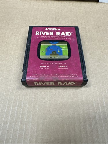 River Raid (Atari 2600, 1982) Cart Only Untested | eBay