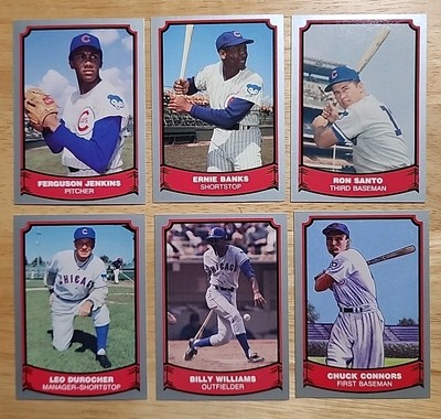 1988 Pacific Baseball Legends (6) Card Lot - Chicago Cubs - Mint ...