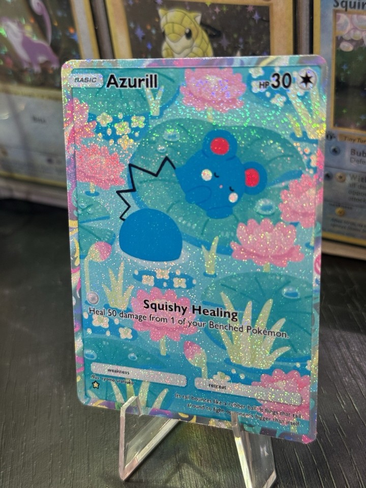 Azurill - Holo Fan Card Pokémon TCG Pocket Art | Secluded Springs (A4a ...