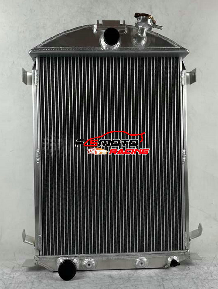 Aluminum Radiator for 1930 1931 Ford Model A 3.3L Ford V8 Conversion AT ...