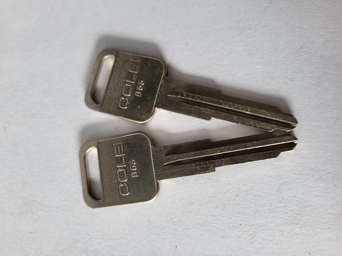 COLE KEY BLANK UNCUT B53 NOS SET OF 2 FITS GM | eBay