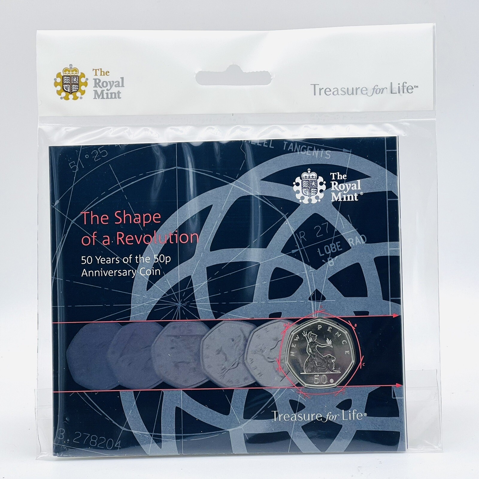 2019 RM Shape Of A Revolution 50th Anni Of 50p Coin & Special Privy ...