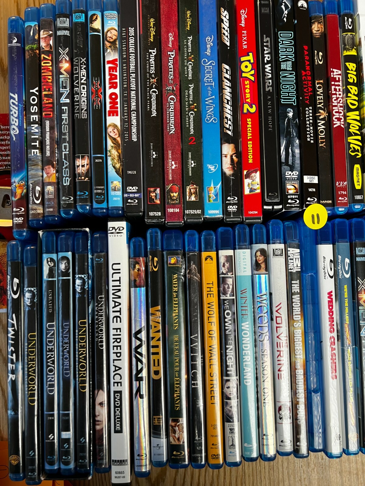 [HUGE] Personal Blu Ray Blu-Ray DVD Collection Lot (Part 11 - 54 BLU ...