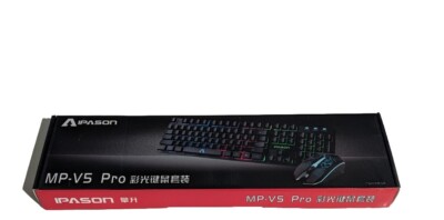 New! Ipason MP-V5 Pro Gaming Keyboard and Mouse Combo | eBay