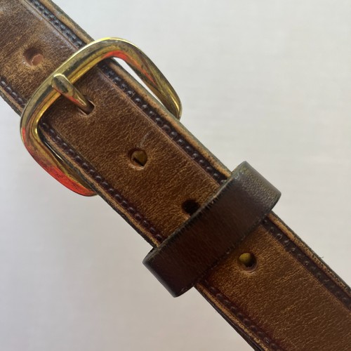 Vintage LOOPER Belt Leather Harness Mens Size 40 Made In USA 1 1/6 ...
