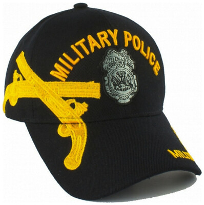 US ARMY Military Police Baseball Cap Black Military Hat with Emblem for ...