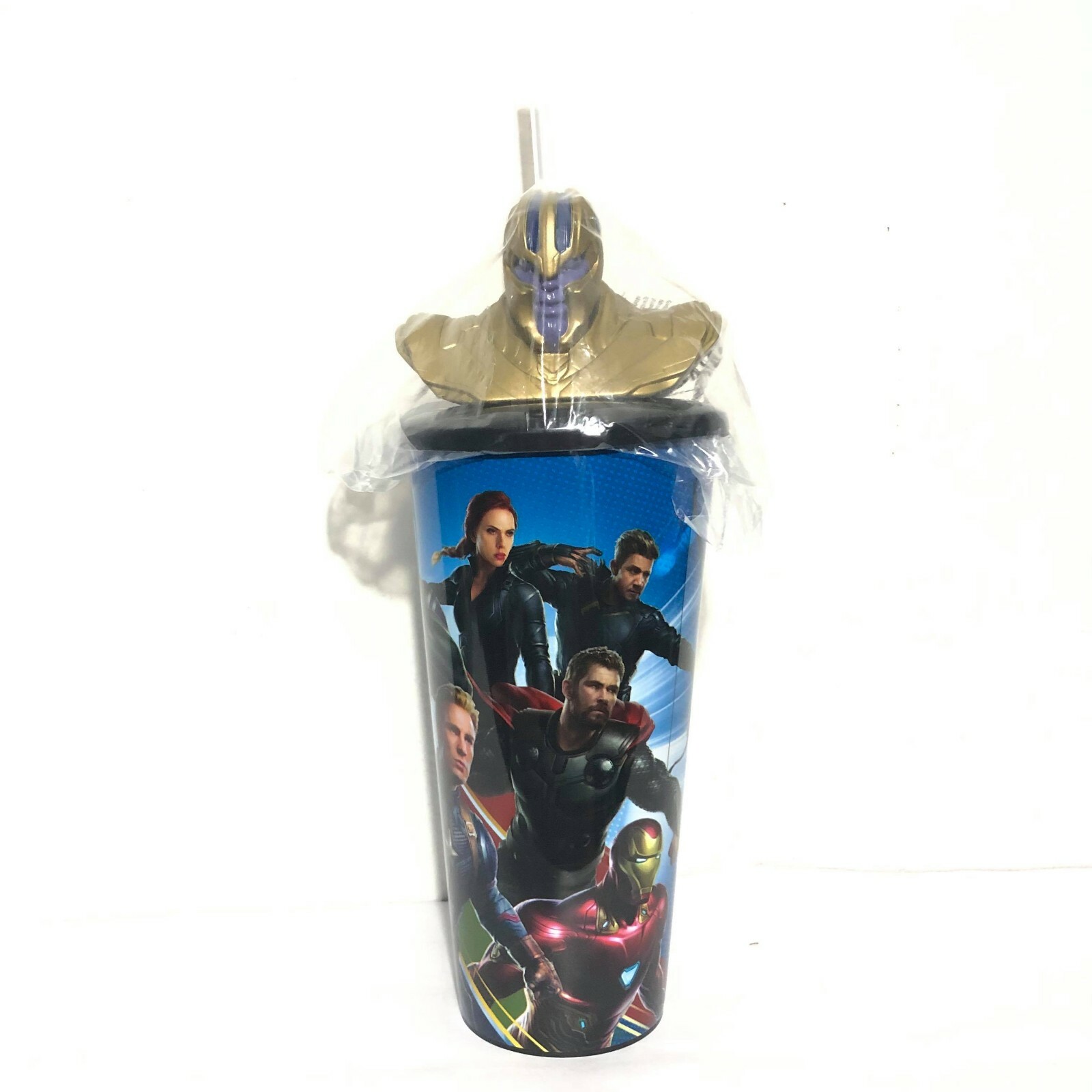Marvel Avengers Endgame Movie Theatres Thanos Cup Topper Cinemas 32 oz ...