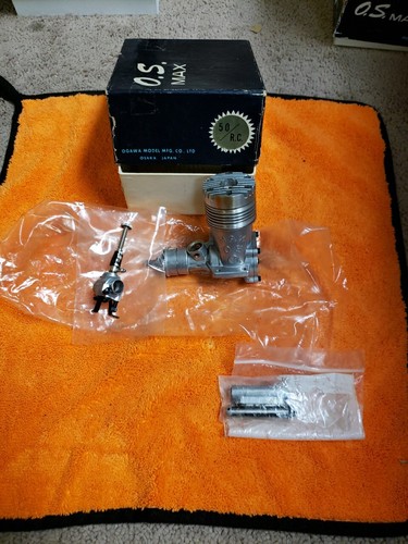 OS Engine - OS 50 RC Glow motor W/muffler - New! | eBay UK