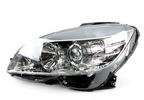 MERCEDES-BENZ C W204 FRONT LEFT HEADLIGHT USA A2049065503 NO DUTY TO 🇺🇸 ...