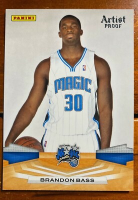 2009-10 Panini Artists Proof #141 Brandon Bass 091/199 Orlando Magic | eBay