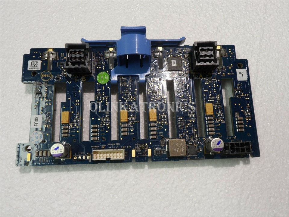 HARD DRIVE 8 BAY BACKPLANE 2.5" SFF SAS SATA DELL POWEREDGE R730 SERVER ...