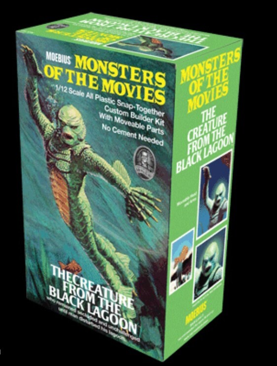 Aurora Monster Scenes Monsters Of The Movies Replacement Boxes Your ...