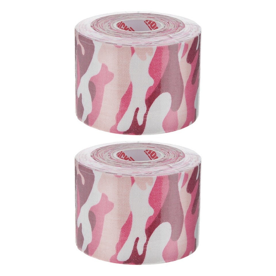 2 Rolls 5M Kinesiology Tape Waterproof Sports Muscle Physio Therapeutic ...