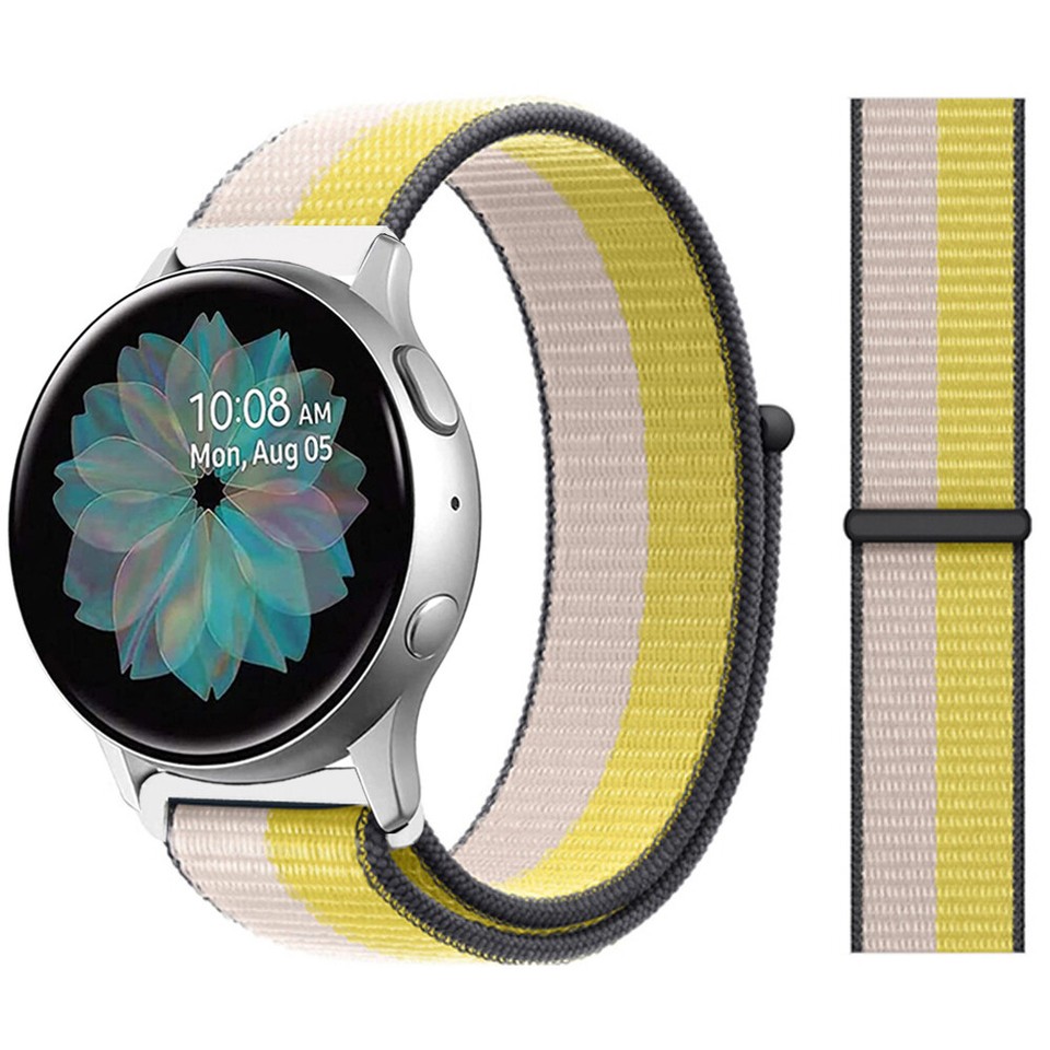 Nylon Loop Strap For Garmin Venu 2 2S 2Plus SQ Vivoactive 3 4 4S 3S ...