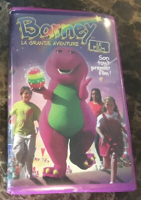 *VHS French Movie Barney La Grande Aventure - Le Film (3) | eBay