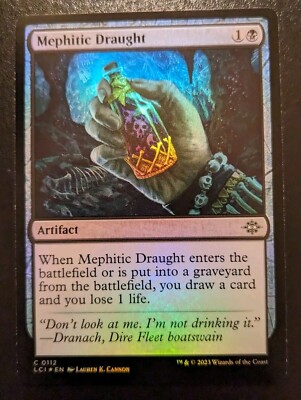 Mephitic Draught 0112 LCI Foil Common The Lost Caverns Of Ixalan MTG | eBay
