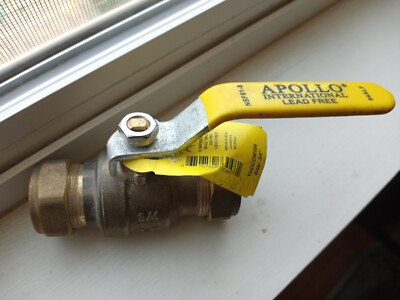 APOLLO- 3/4"LF COMPRESSION BALL VALVE, LEAD FREE BRASS, NSF61-8 | eBay