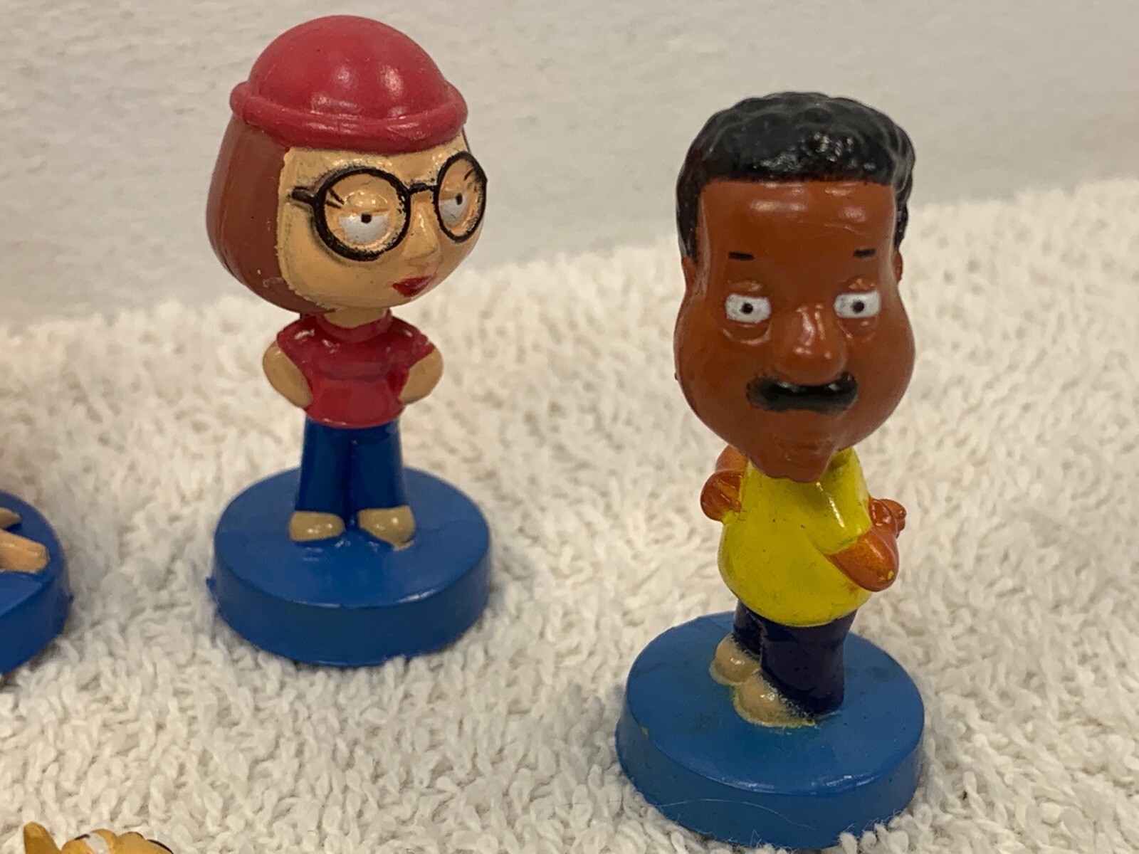 Family Guy mini bobbleheads Complete set w/Custom 2005 Gumball Premium ...