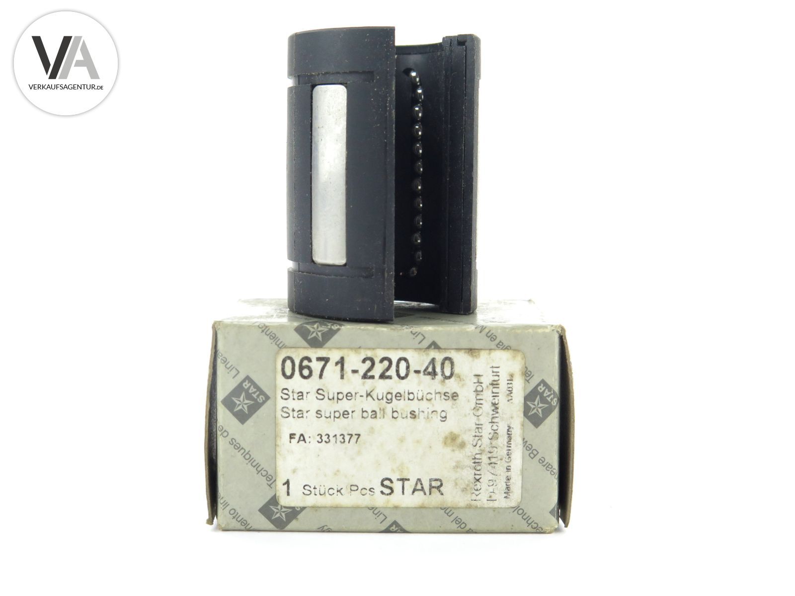 Rexroth Star Kugelbuchse Linearbuchse 20x32x45 mm Linear Ball 0671-220 ...